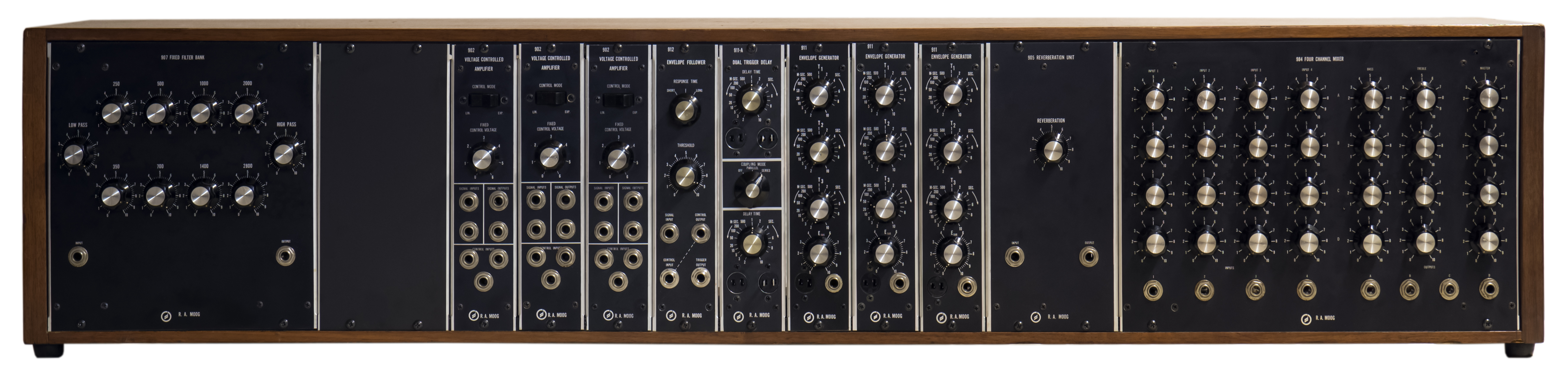 ModularSynthesis - 3 Cabinet Moog Restoration